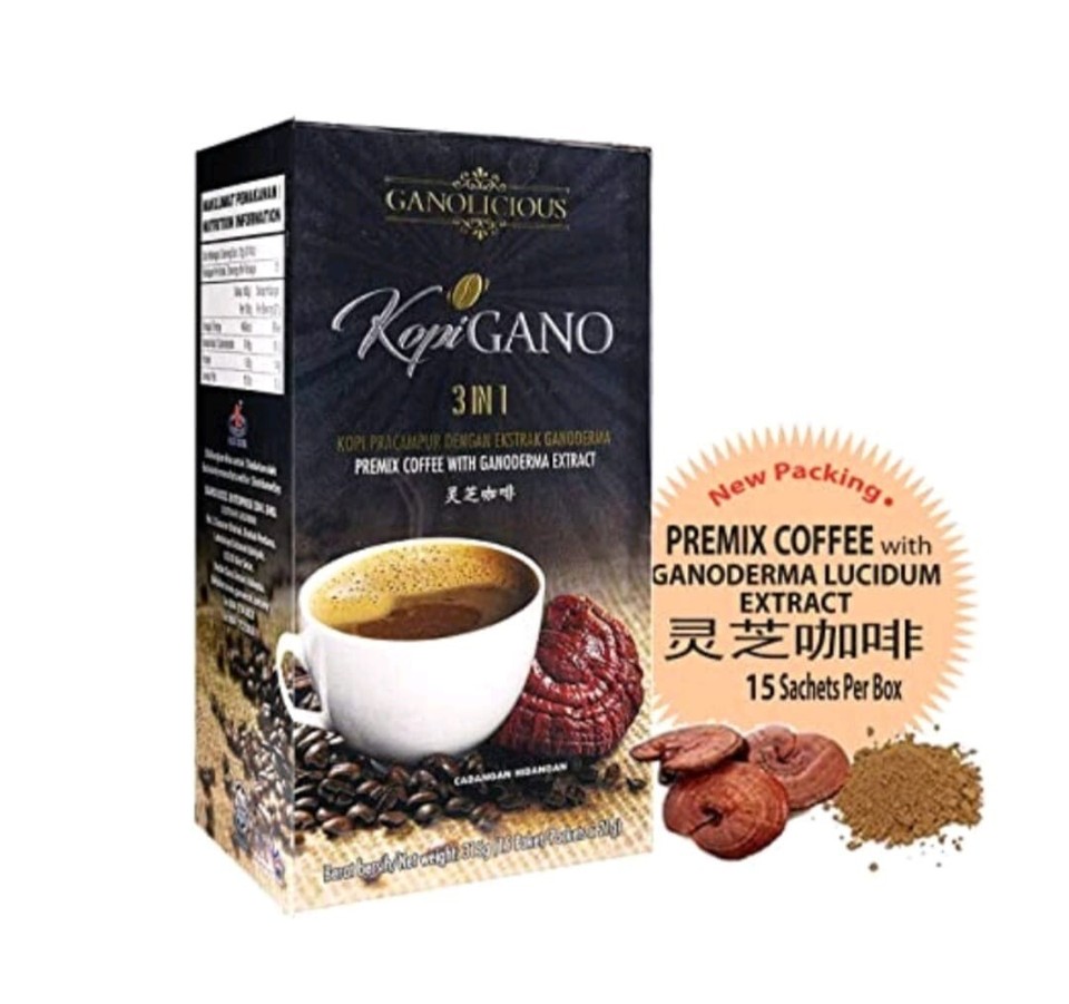 12 Boxes Gano Excel 3 in 1 Coffee Premix Coffee With Ganoderma Extract ...