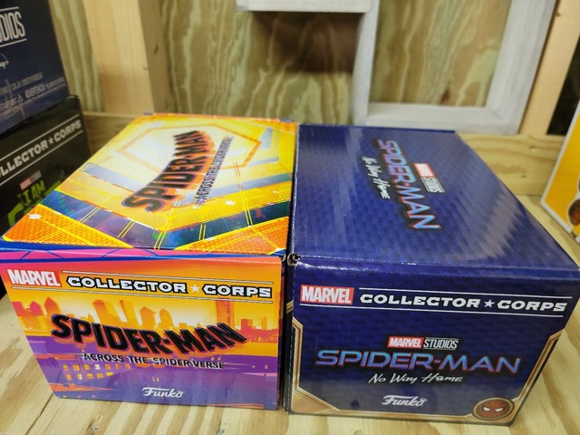 Funko Pop! Marvel Collector Corps Spider-Man: Across the Spider-Verse ...