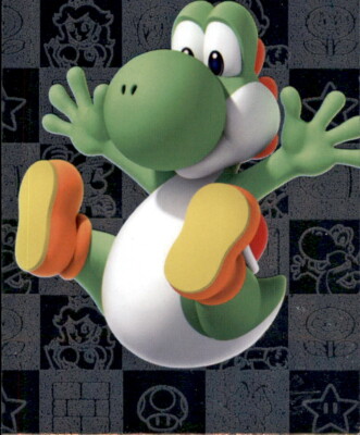 Super Mario Trading Card 169 - Yoshi - Silver - 2022 | eBay.de