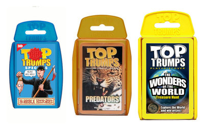 TOP TRUMPS CARD GAME-CHOOSE YOUR FAVOURITE TRUMP LATEST DESIGNS | eBay