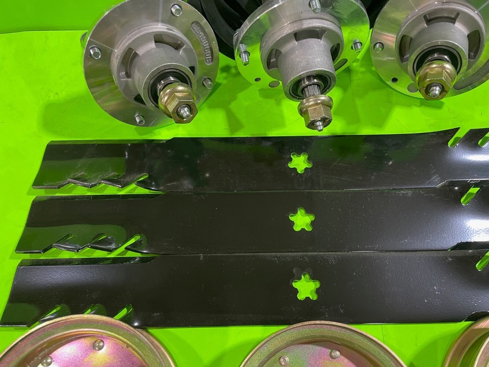 Deck Rebuild Kit For 61" Husqvarna MZ61 MZT61 MZ6128 Aluminum Spindles ...