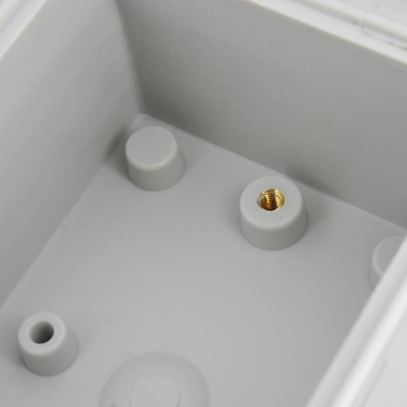 Clear Cover Hinged Lid Electrical Enclosure Case IP67 Waterproof ...