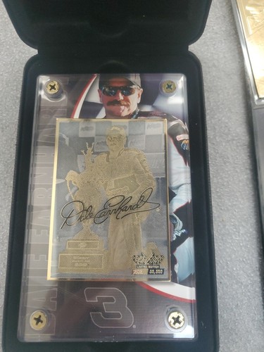 Dale Earnhardt Limited Edition 23KT GOLD CARDS | eBay