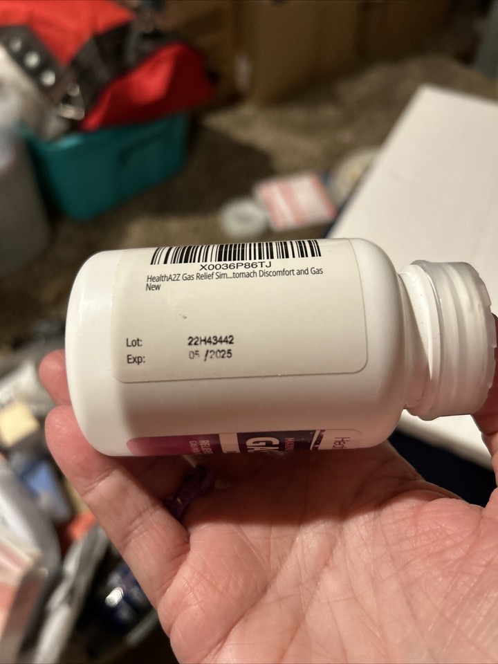 HealthA2Z® Gas Relief Simethicone 250mg (200 Softgels) Maximum Strength ...