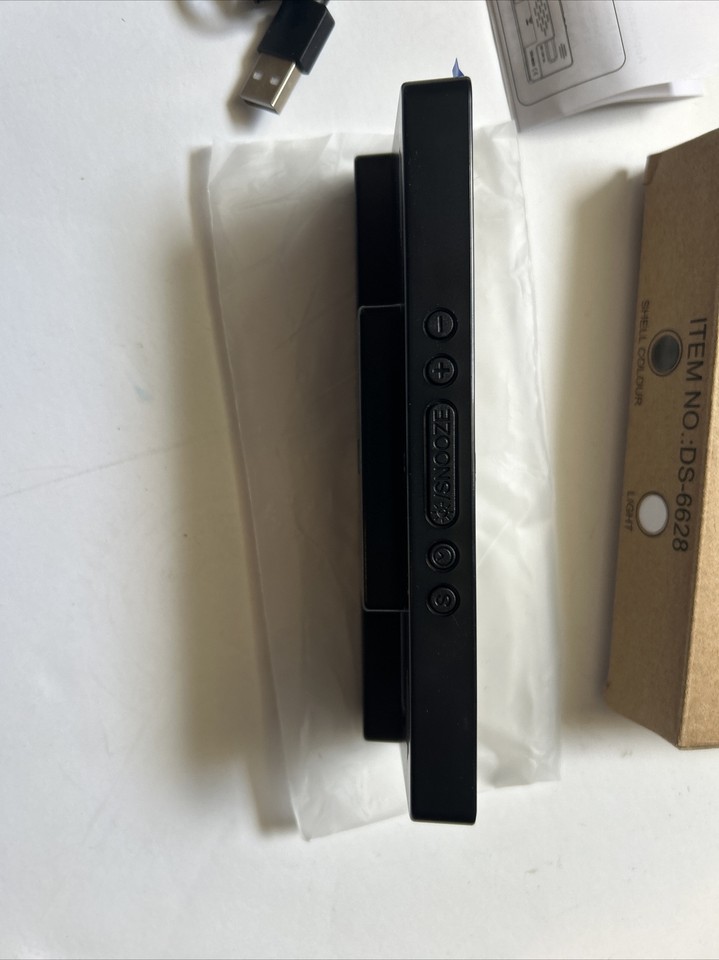 LED Digital Clock - Alarm - DS-6628 - OPENBOX | eBay