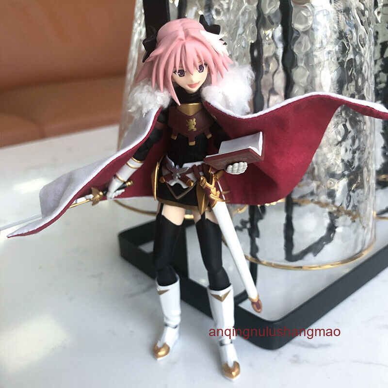 1/12 Handmade Custom White Red Cape Cloak for 6" Figma Astolfo Rider ...