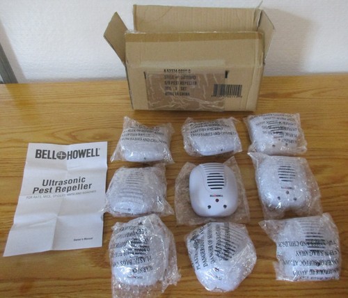 Bell & Howell Direct Plug In Ultrasonic Pest Repeller 9 pc Set | eBay