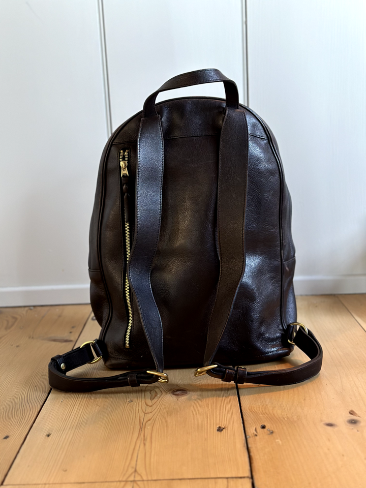 Lotuff Leather Zipper Backpack | eBay