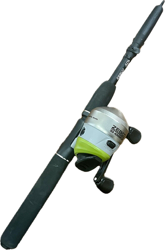 ZEBCO 33 ADVENTURE Telescopic Spincast Combo 17"- 5'6" Medium Action 10 ...