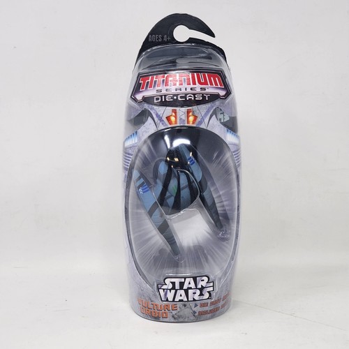 Hasbro Star Wars Titanium Vulture Droid Die Cast Micro Machines Galoob ...