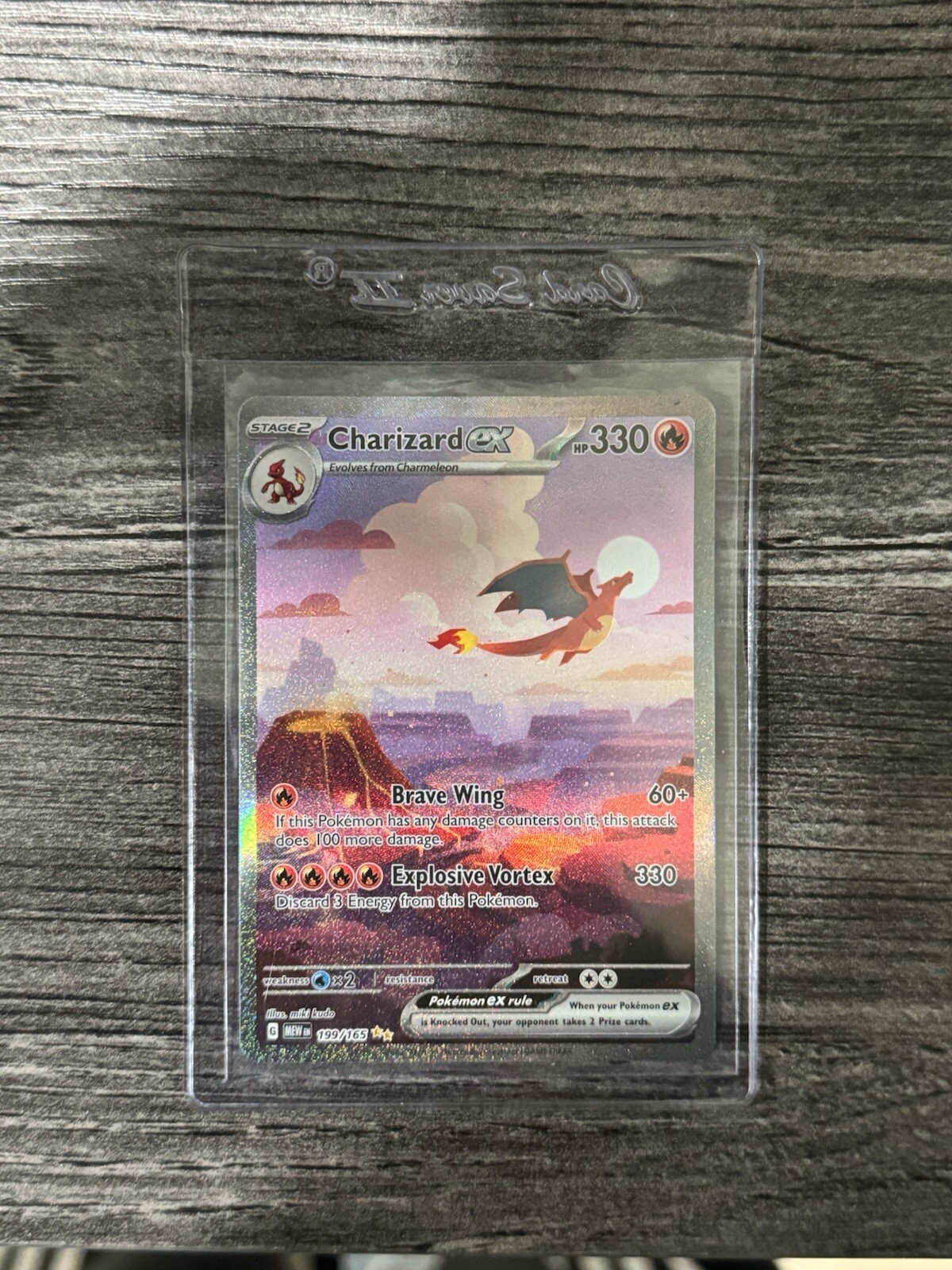 Charizard EX 199/165 POKEMON Scarlet & Violet 151 SIR Special ...