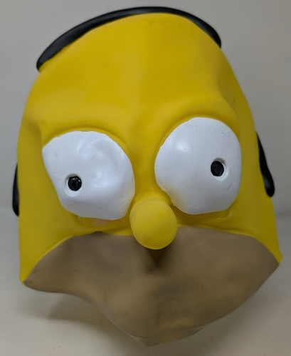 Homer Simpson Disguise Halloween Latex Mask 2009 Matt Groening Fox ...