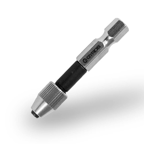 Keyless Mini Adapter Chuck, ¼ Inch Hex Shank, Small Drill Bit Adapter ...