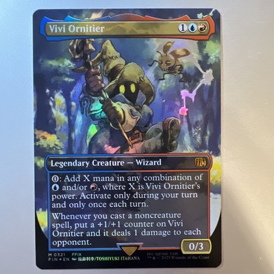Vivi Ornitier (Borderless) Final Fantasy Foil | eBay