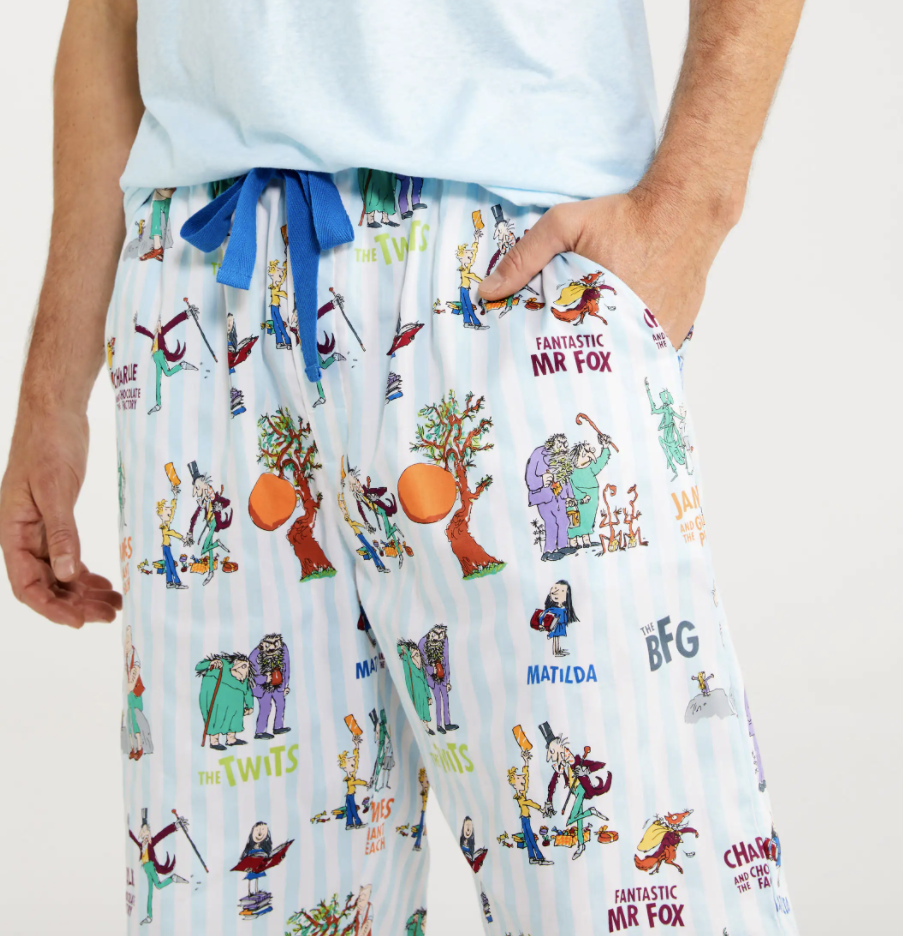 NEW PETER ALEXANDER MENS ROALD DAHL PJ SLEEP SHORTS RRP$69.95 XXXL | eBay