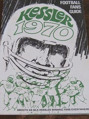 Football Fans Guide Kessler 1970 book | eBay