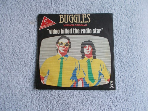 VINYL 45T SP---BUGGLES--VIDEO KILLED THE RADIO STAR | eBay