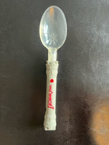 INDIANA JONES red spider LIGHT UP SPOON FROM KELLOGG'S CEREAL 2008 (NOT ...