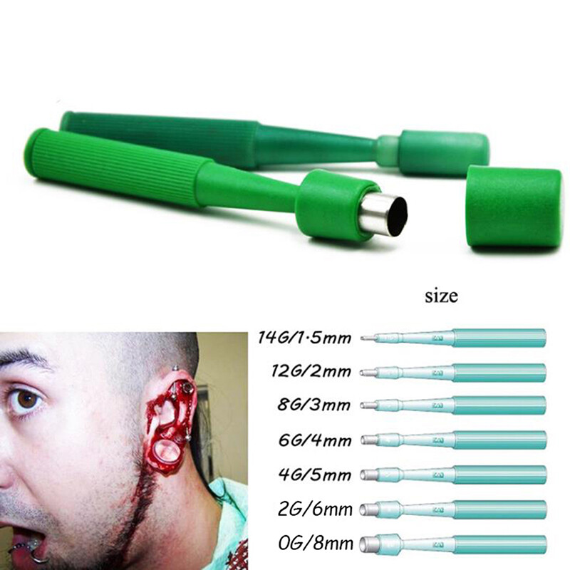 Biopsy Dermal Puncher For Skin Tool Sterilized Dermal Anchor Punch Tool ...