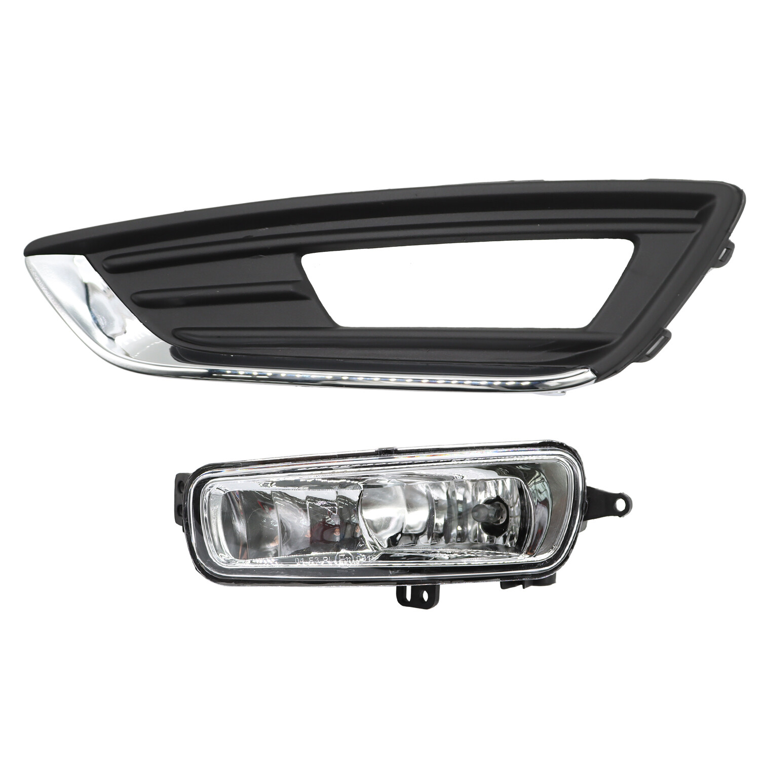 For 2015-2018 Ford Focus Bumper Driving Lamp With Cover Bezel Fog Light ...