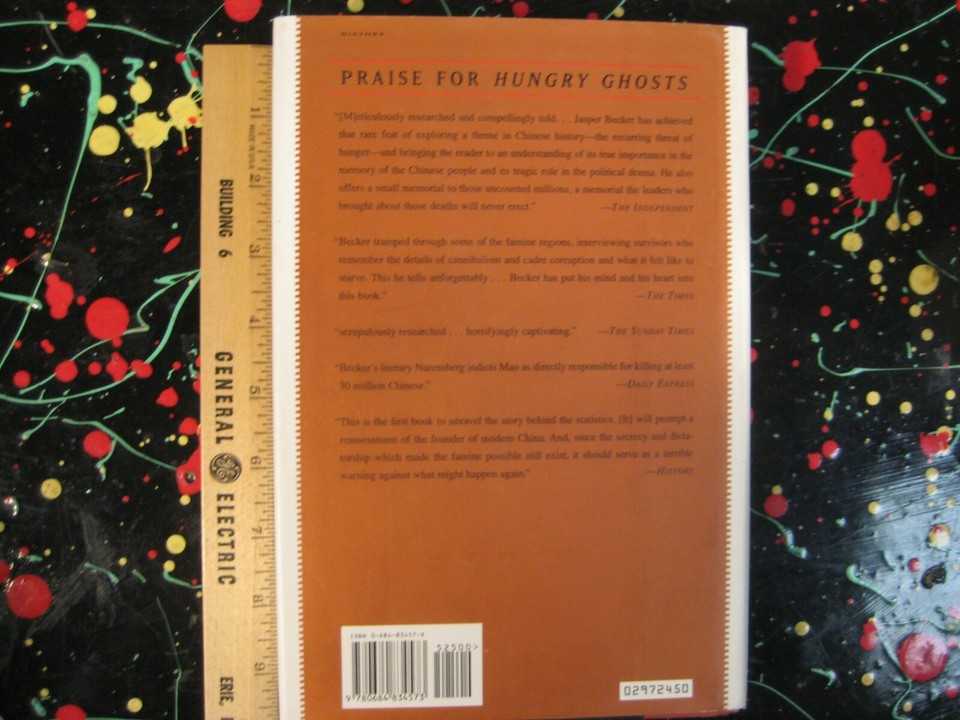 Hungry Ghosts by Jasper Becker Mao's Secret Famine Communist China ...