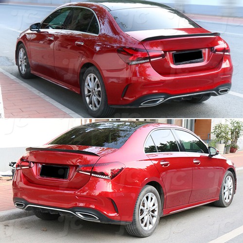 For Mercedes-Benz W177 A220 V177 A35 AMG 2019UP Rear Trunk Spoiler Boot ...