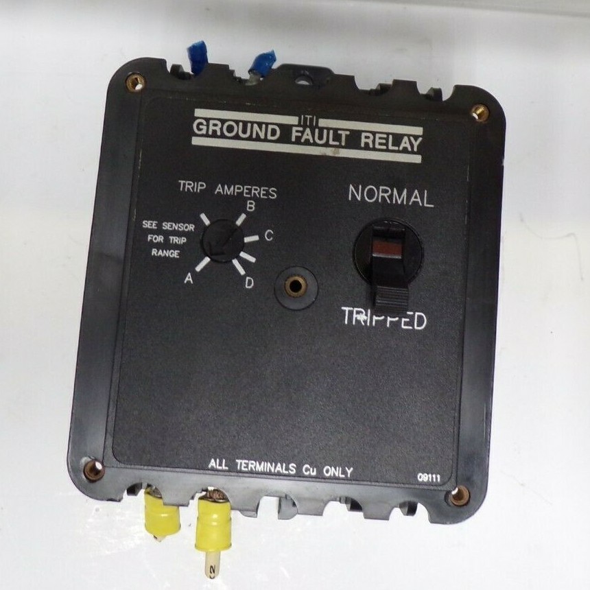 INSTRUMENT TRANSFORMERS INC. GROUND FAULT RELAY GFM-353 , 10A , 250V | eBay
