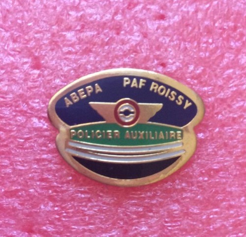 T12 Pins POLICIER AUXILIAIRE ABEPA PAF ROISSY Police Air Frontière ...
