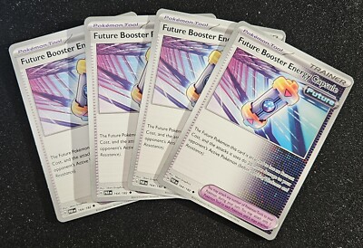Future Booster Energy Capsule 4x Trainer Playset 164/182 Paradox Rift ...