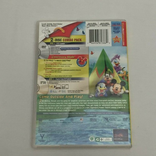 Mickey Mouse Clubhouse: Mickeys Great Outdoors (DVD, 2011, 2-Disc Set ...