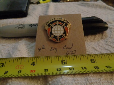 9th Signal Command G23 Unit Crest, DI, DUI (DRAW#75) | eBay