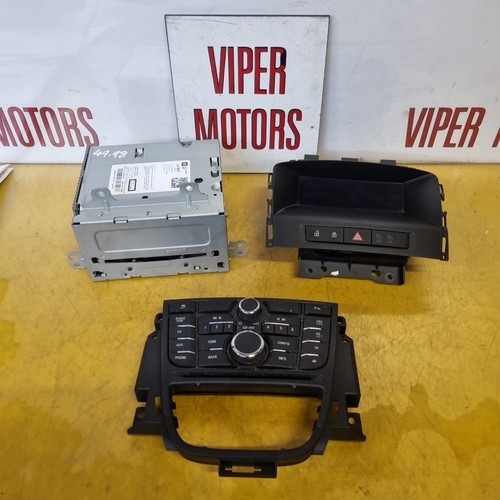Vauxhall Astra J Mk6 Radio Display & Controls 22976601 13360091 ...