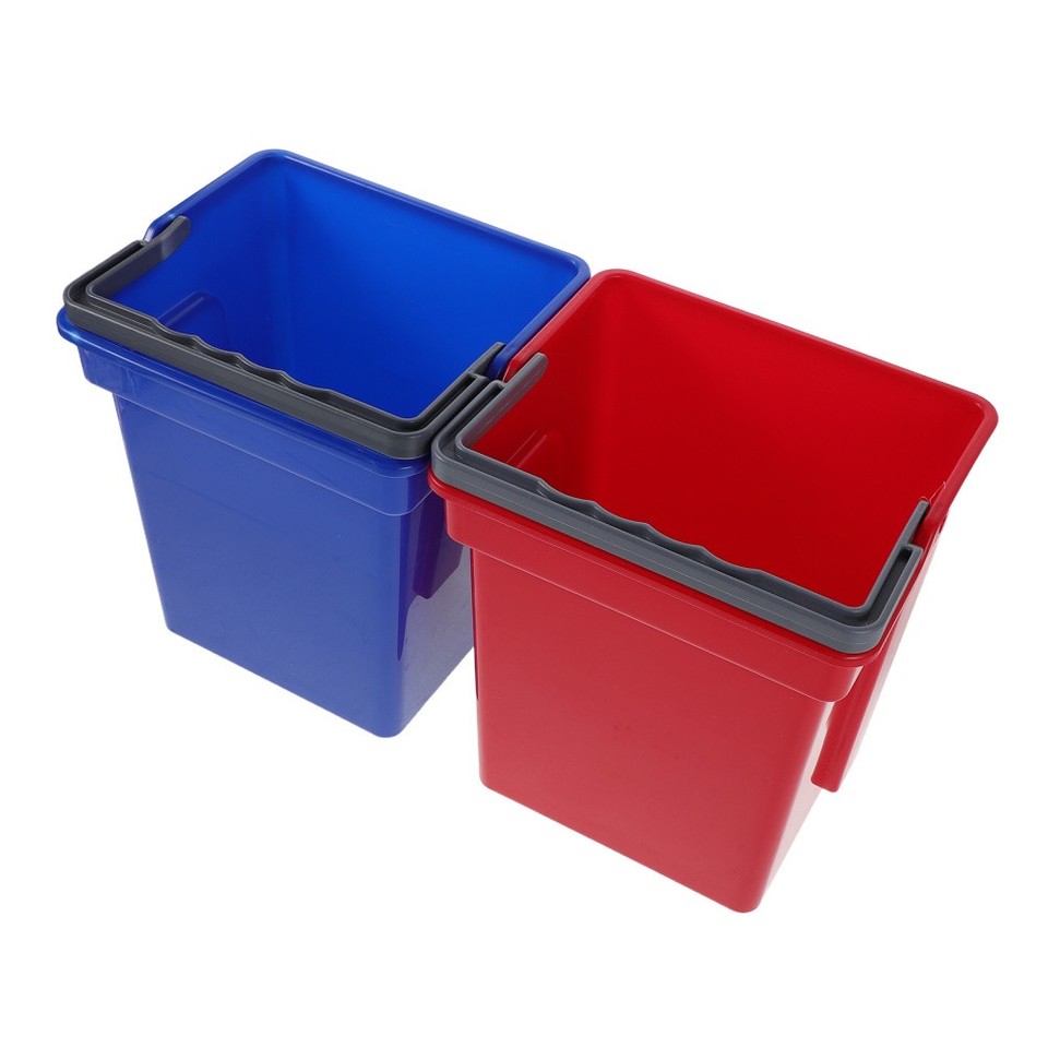 2 Pcs Clean Car Trash Can Bucket with Handle for Cleaning Trolley | eBay