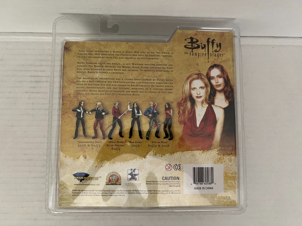 2005 Diamond Select Buffy The Vampire Slayer Bad Girls Faith series 1 ...