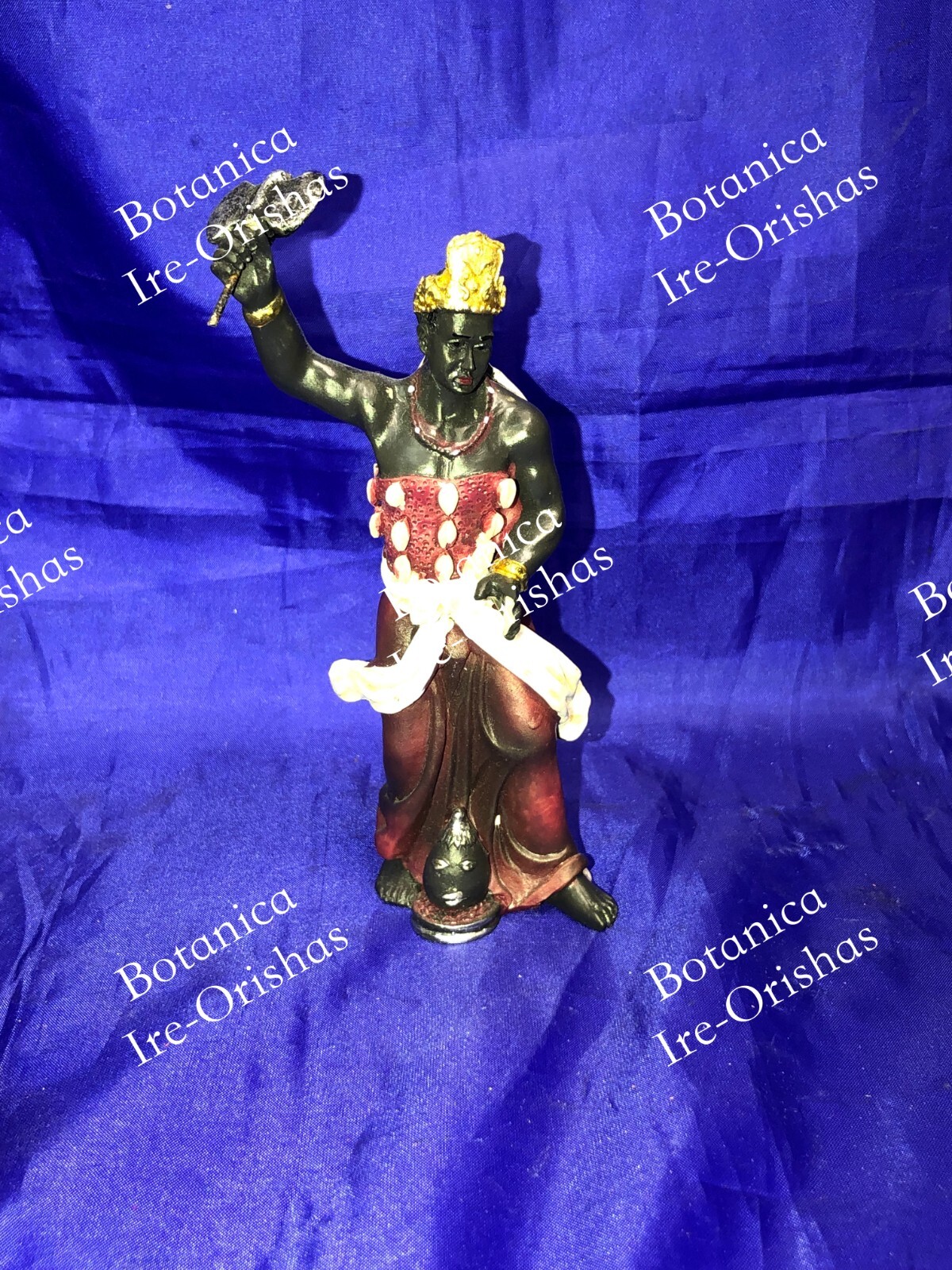 ESTATUA STATUE SANTO ORISHA SHANGO CHANGO RELIGION YORUBA IFA | eBay