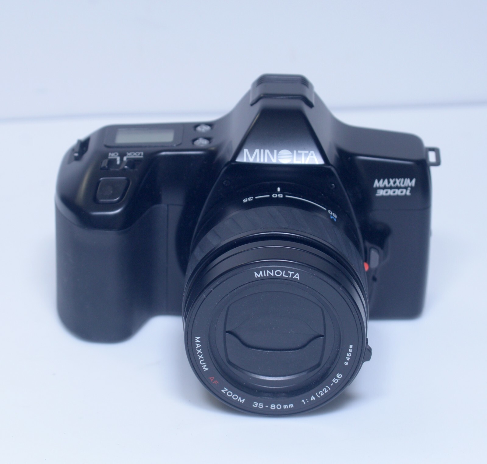 MINOLTA MAXXUM 3000i SLR 35mm Film Camera AF 35-80 Zoom Lens | eBay