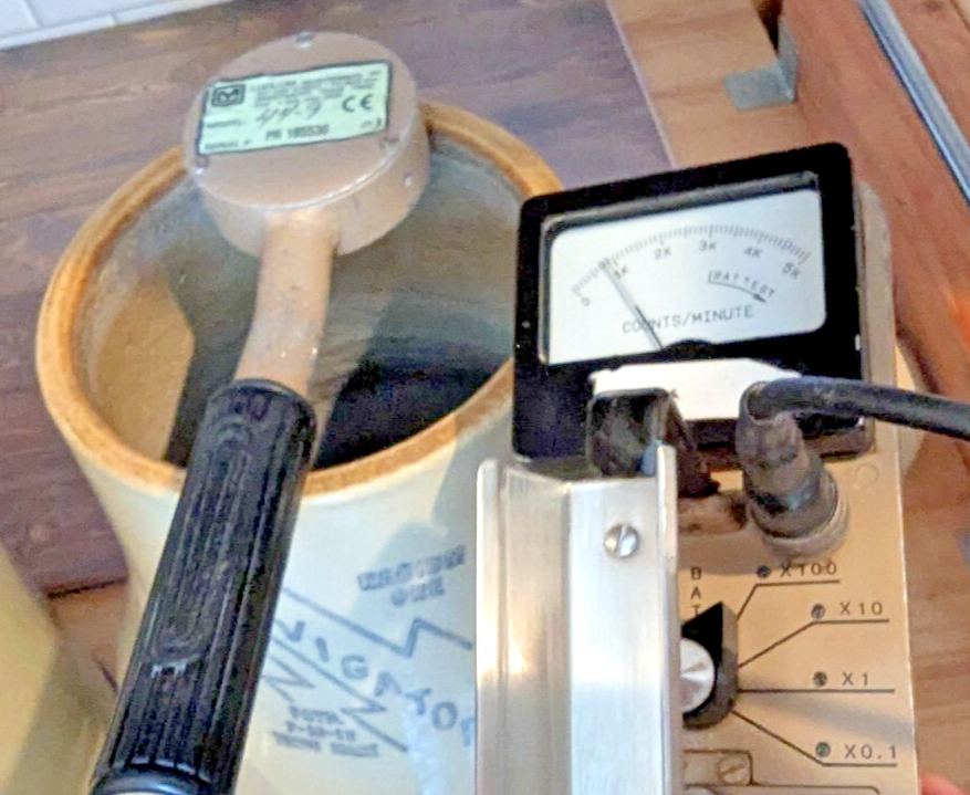 1x CLEAN Ludlum Model 3 Survey Meter 44-9 Tested, Verified, and ...