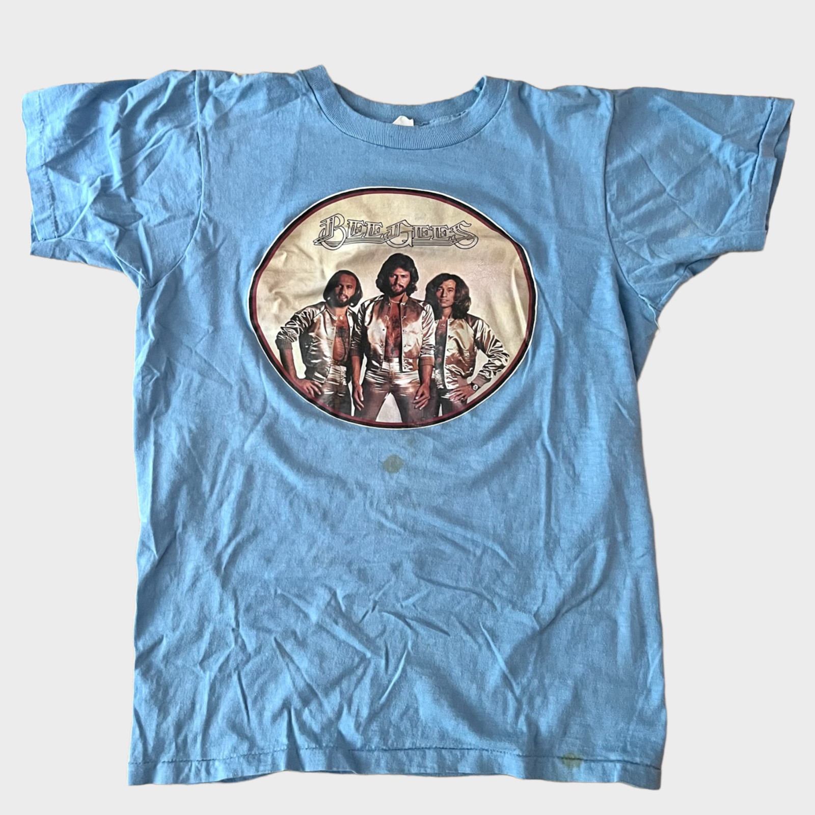 1970s Bee Gees Vintage Tour Band Disco Tee Shirt 70s - Gem