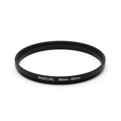 RISE(UK) 60mm-60mm 60-60 mm 60 to 60 Extend ring Filter Adapter black ...