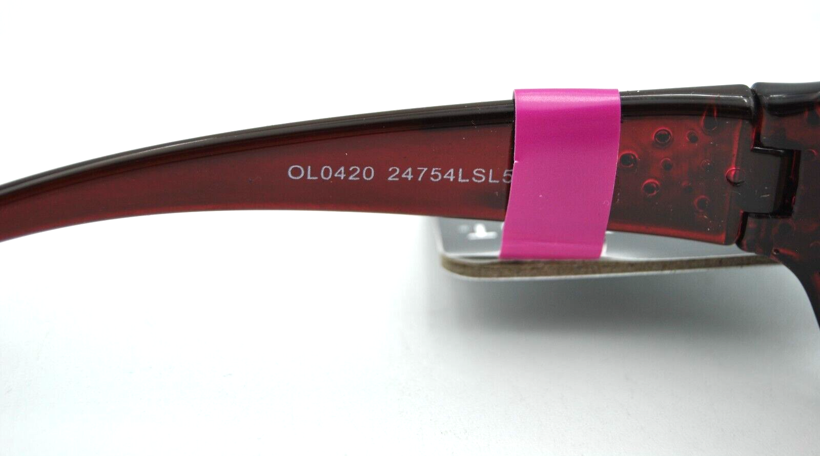 Foster Grant 24754LSL500 Ladies Translucent Deep Red & Jewels ...