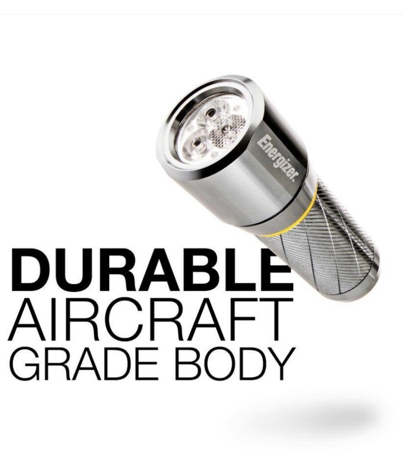 NEW Energizer 270-Lumen Vision HD Metal Light (3AAA) Included LED Flashlight 🔦 | eBay