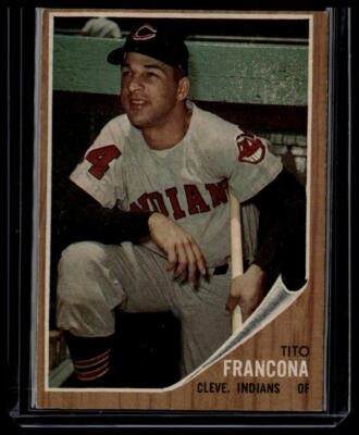 1962 Topps #97 Tito Francona | eBay
