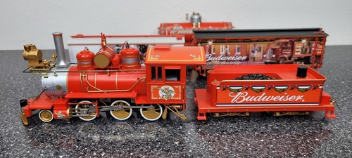 Hawthorne Village Budweiser Bachman Holiday Train Cars *MUST SEE PHOTOS ...