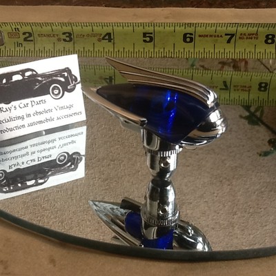NEW BLUE COLORED ART DECO ANTENNA TOPPER ACCESSORY ! | eBay