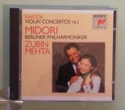 midori / mehta BARTOK VIOLIN CONCERTOS 1 & 2 CD | eBay