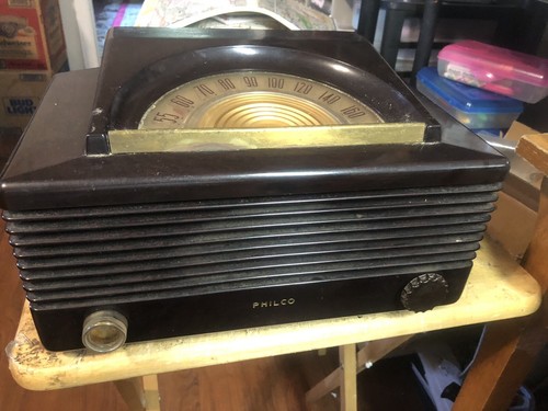 Vintage Philco Model 51-390 Bakelite Tube Radio | eBay