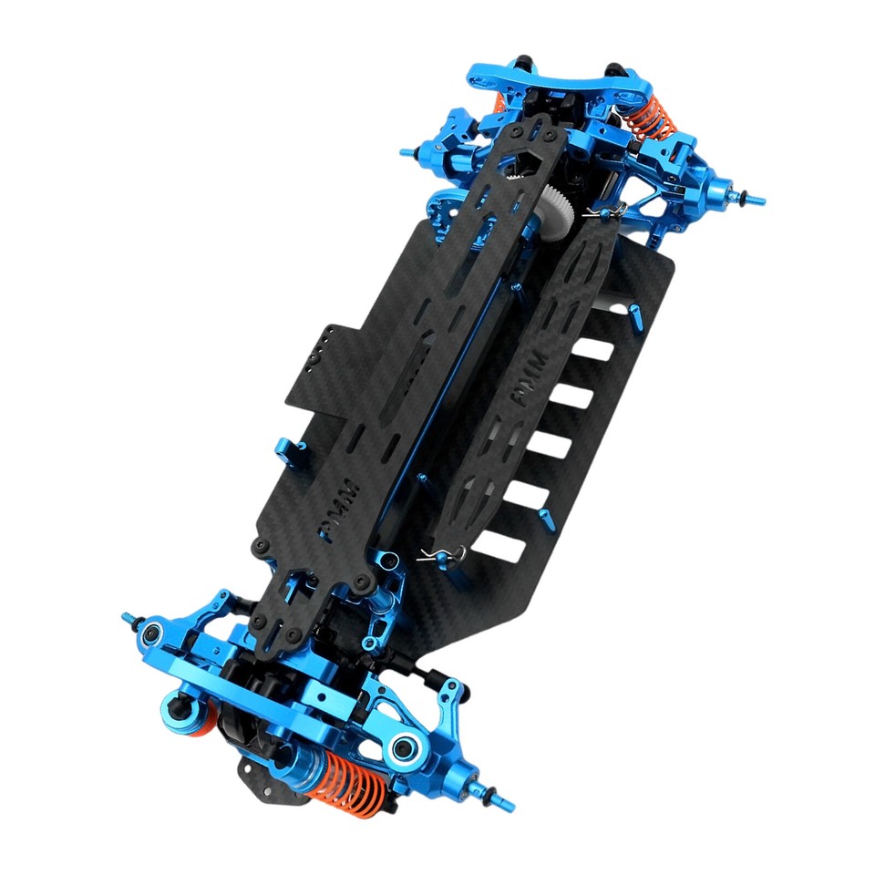 Alloy Upgrade 1/10 RC Chassis For TT02 Frame Kit Shaft Drive Touring ...