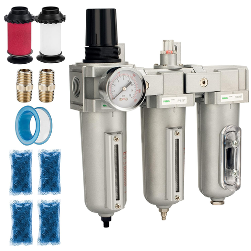 Industrial Grade 3 Stage Air Drying System - Particulate Filter ...