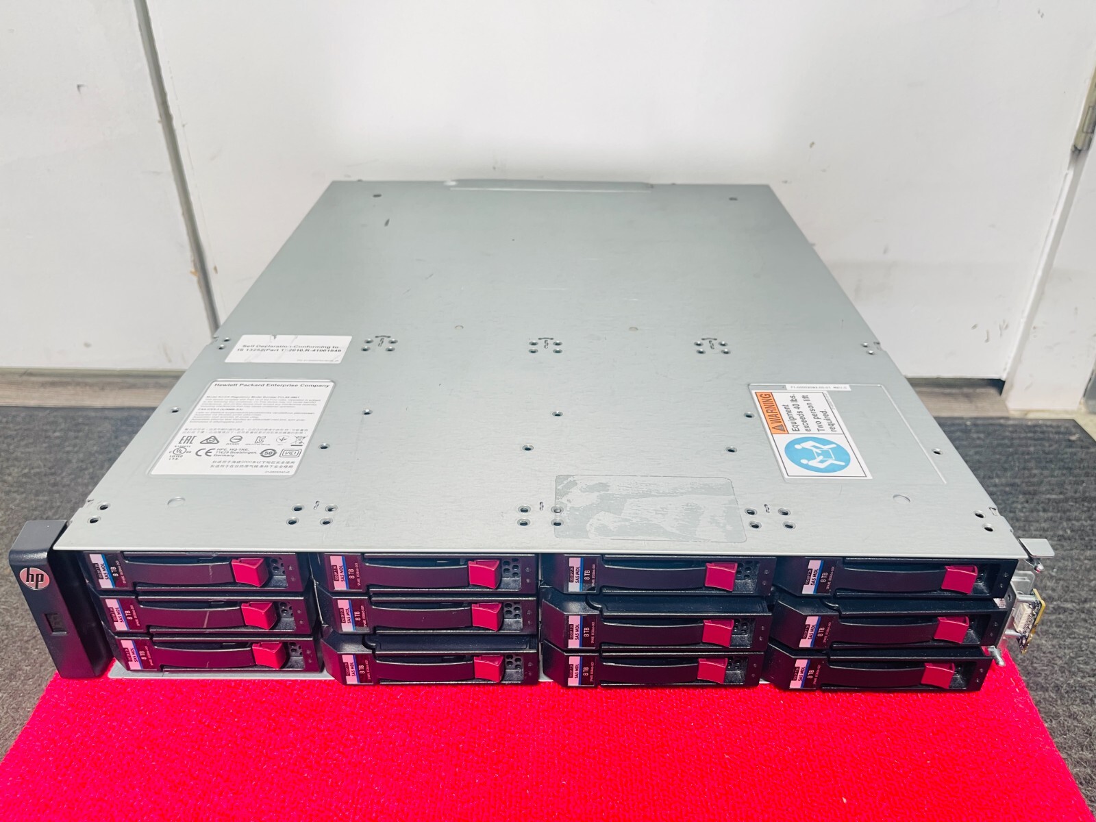 HP+Fclse-0801+StorageWorks+Rack+Mount+Enclosure+Array+Chassis+No+HDD+2x ...