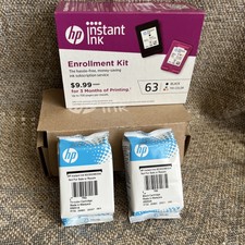 HP Instant Ink 63/302 4xl Black Cartridge E5Z02A Ship for sale online ...